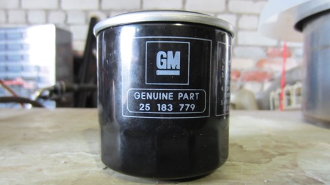 25183779 Фильтр масляный GM | Запчасти на DRIVE2
