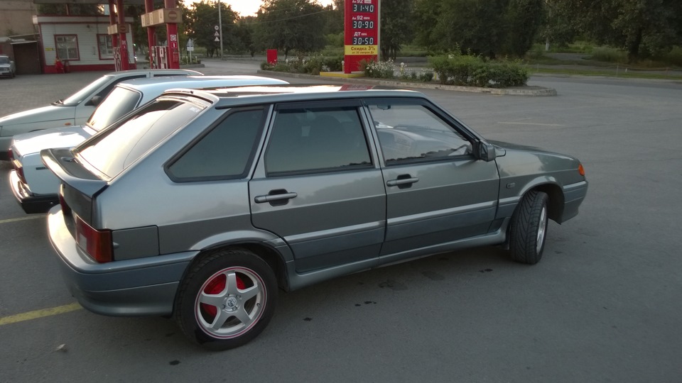 Мидбас Hannibal X8-w и рупора Kicx Dtc 38 — Lada 2114, 1,5 л, 2006 года ...