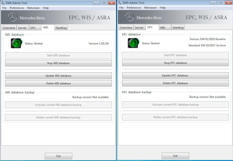 EPC, WIS/ASRA Mercedes (Мерседес) обновление виртуальная машина от 01.2018 — DRIVE2