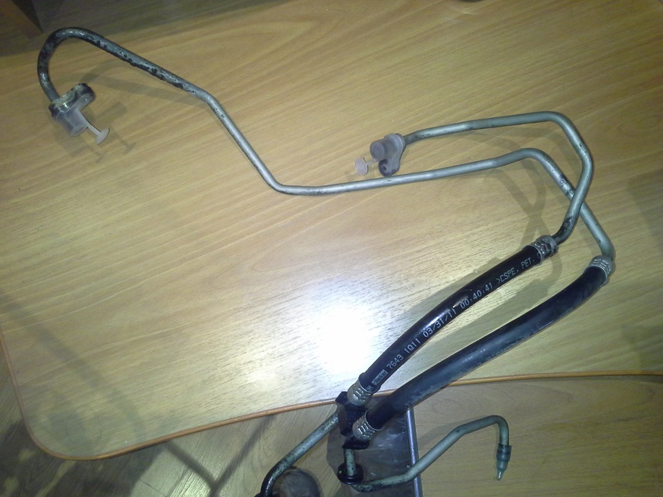 Потекли трубки охлаждения АКПП — DRIVE2