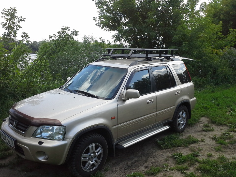 Поставил грязевые шины. — Honda CR-V (RD1/RD2), 2 л, 2000 года | шины | DRIVE2