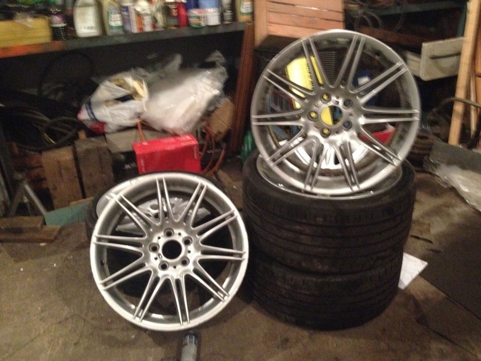 13. 95 style R19 Borbet — "Чугунное литье?" — BMW 3 series Touring (E91 ...