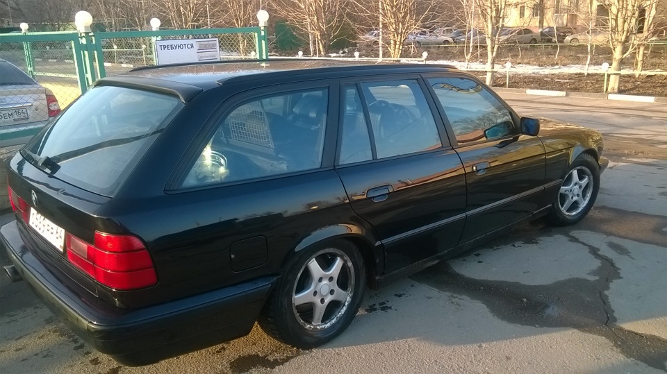 Псевдо Clean Look — BMW 5 series Touring (E34), 2,5 л, 1992 года ...