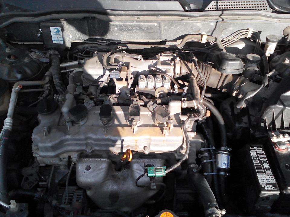 Замена термостата( — Nissan Almera II (N16), 1,8 л, 2006 года | визит ...