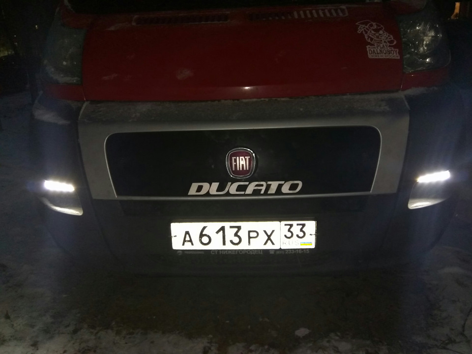 Зимняя заглушка радиатора. — FIAT Ducato III, 2,2 л, 2015 года | тюнинг ...
