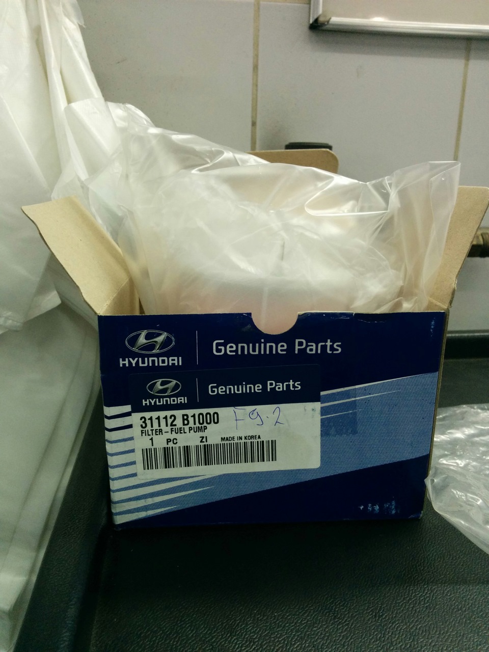 31112B1000 ФИЛЬТР ТОПЛИВНЫЙ (БЕНЗИН) KIA HYUNDAI | Запчасти на DRIVE2