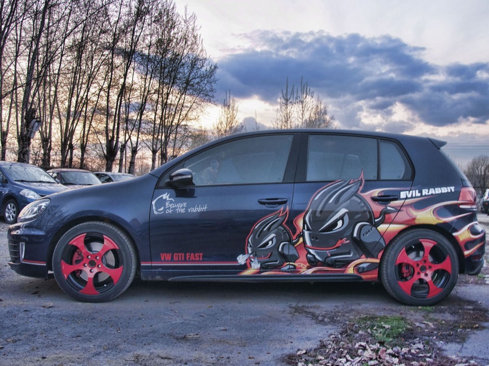 Занижению быть. Поставил b6 и евро-пружины. — Volkswagen Golf GTI Mk6 ...