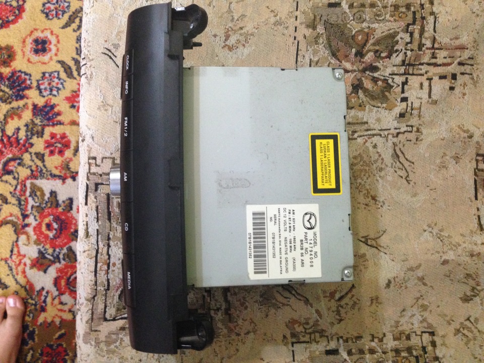 Продам штатную магнитолу с MP3 — Mazda 3 (1G) BK, 1,6 л, 2007 года ...