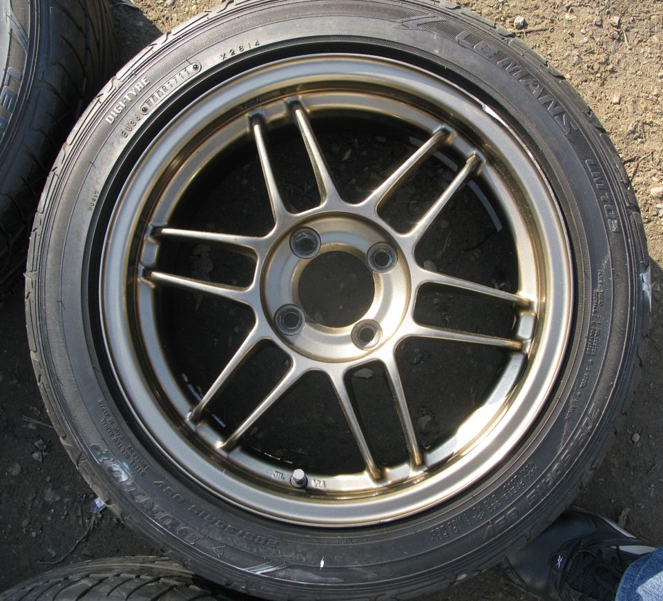 Сверхлегкие диски AME Tracer R15 4х100 — Toyota Yaris (p2), 1,5 л, 2005 ...