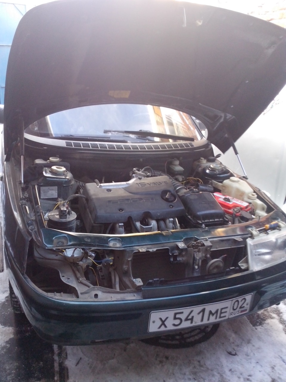 Установка фар — Lada 21120, 1,5 л, 2001 года | запчасти | DRIVE2