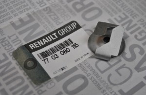 7703080115 Фиксатор термозащитн экрана RENAULT | Запчасти на DRIVE2