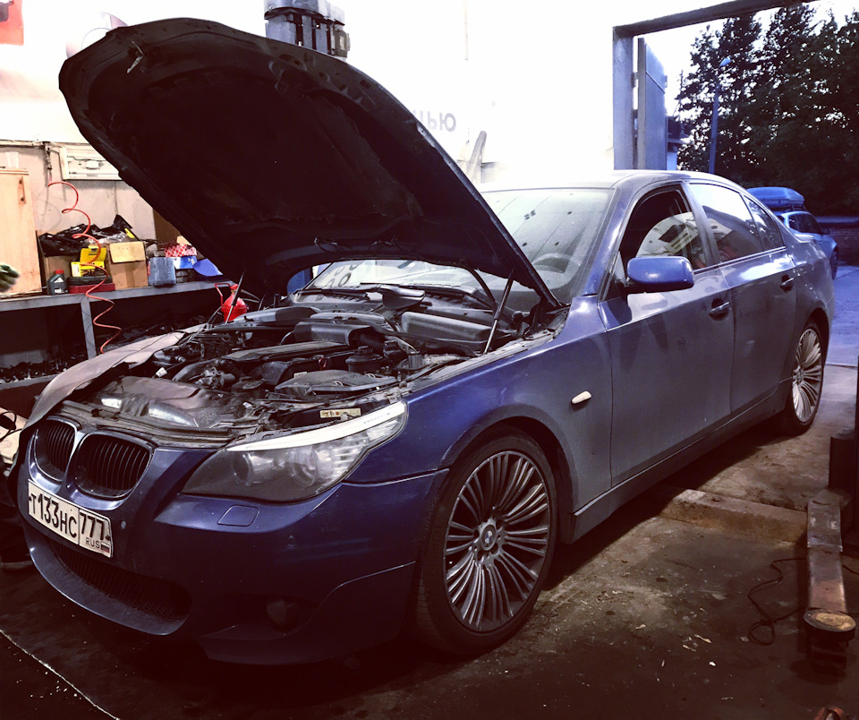 Подготовка к поездке в отпуск😎 — BMW 5 series (E60), 3 л, 2004 года ...