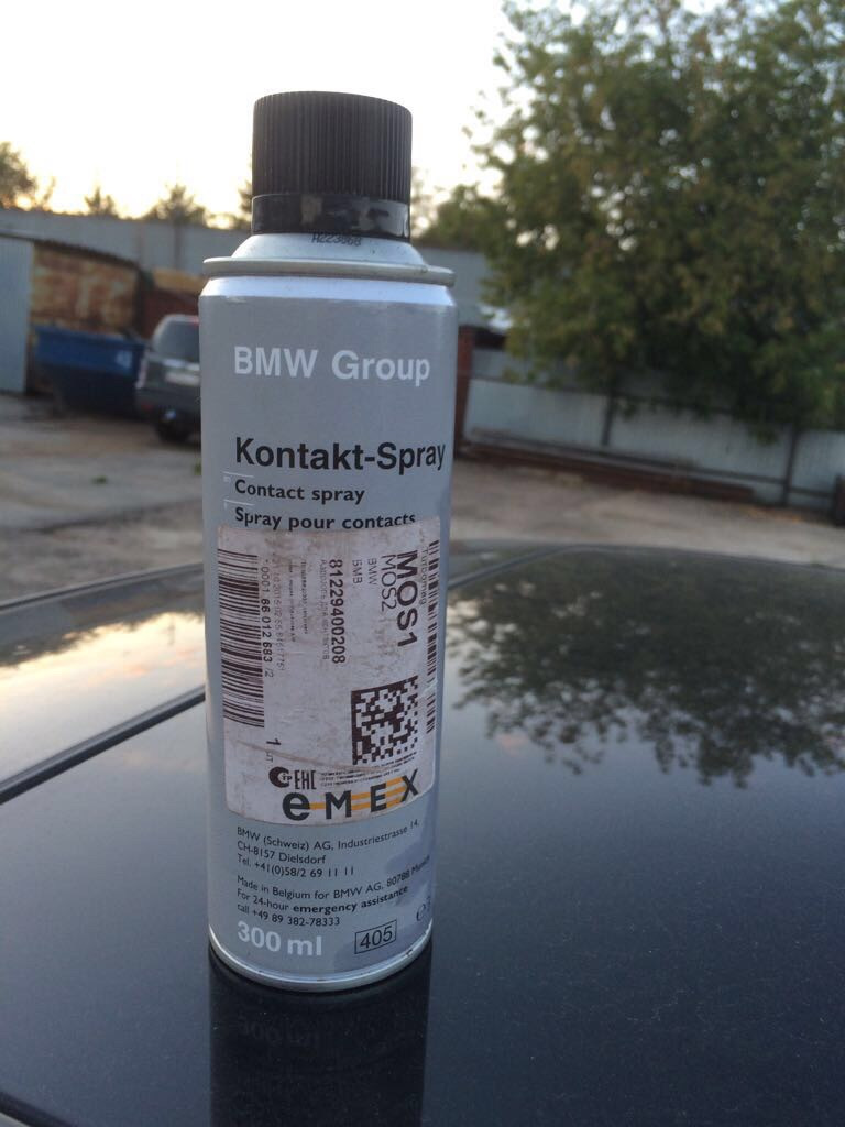 81229400208 Аэрозоль для контактов BMW | Запчасти на DRIVE2