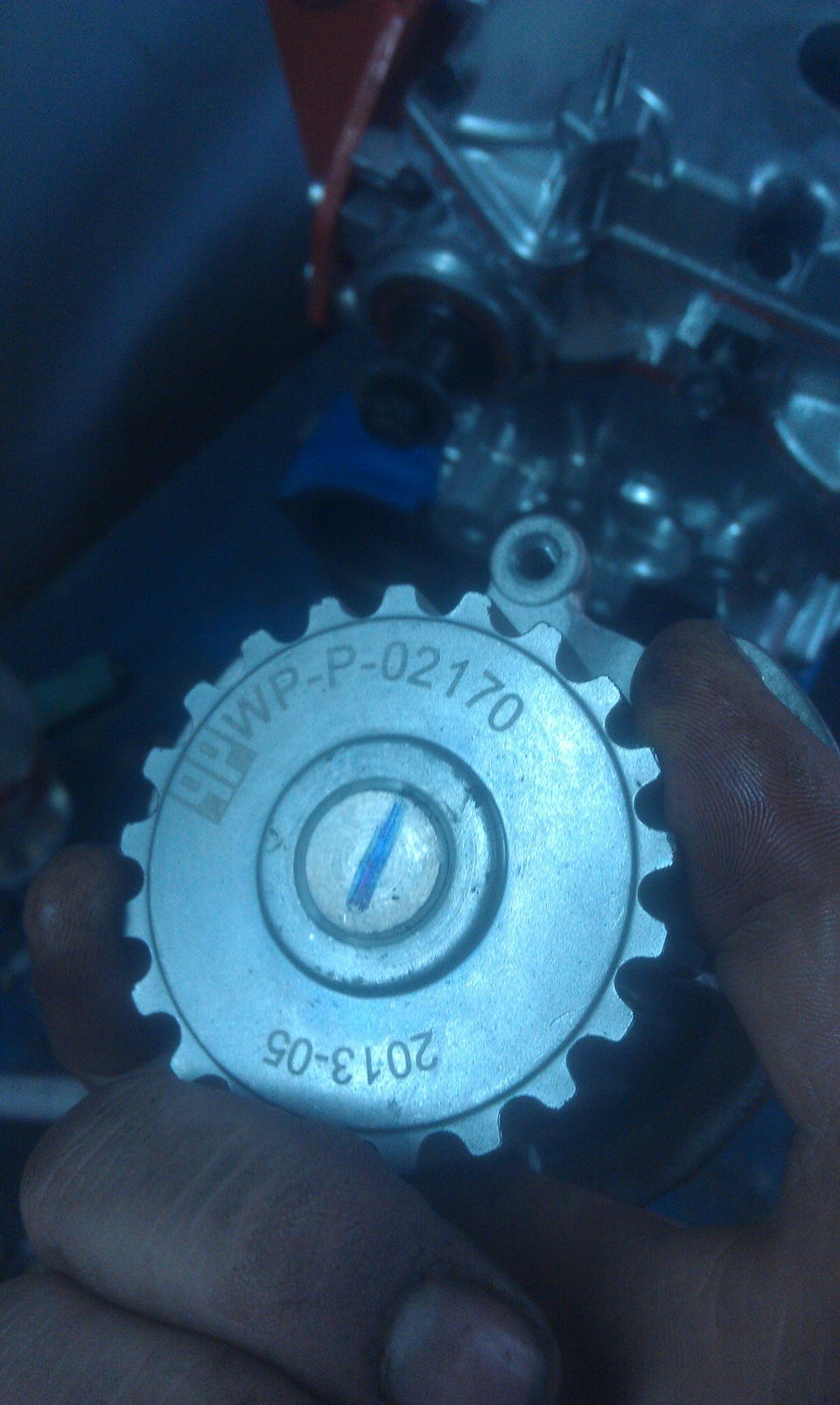 Сцепление, помпа, патрубки) — Lada Калина Хэтчбек (1G), 1,6 л, 2007 ...