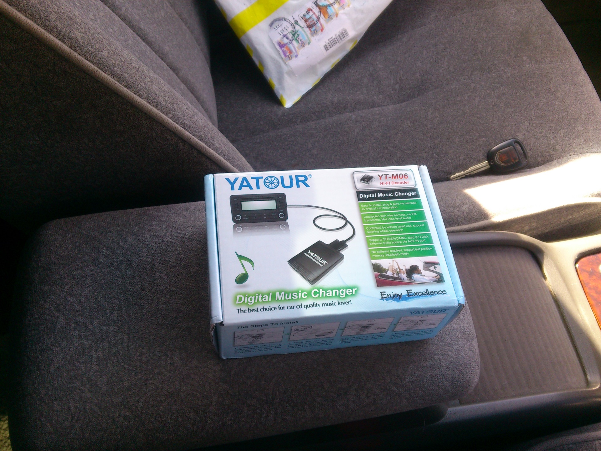 YATOUR -главные минусы! — Toyota Mark II (100), 2 л, 1999 года | автозвук | DRIVE2