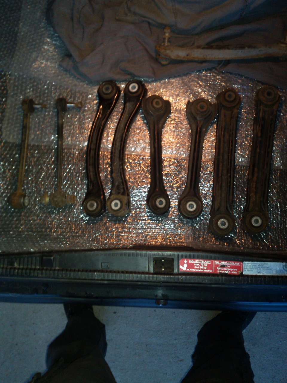 Тормозилки с вентилями — Mercedes-Benz E-Class (W124), 2 л, 1991 года ...