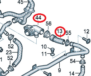 Замена тройника о/ж, чистка трапеции стеклоочистителя. — Audi A4 (B7 ...