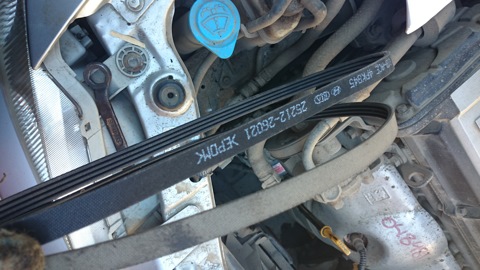 2521226021 ПРИВОДНОЙ РЕМЕНЬ L=90СМ KIA HYUNDAI | Запчасти на DRIVE2