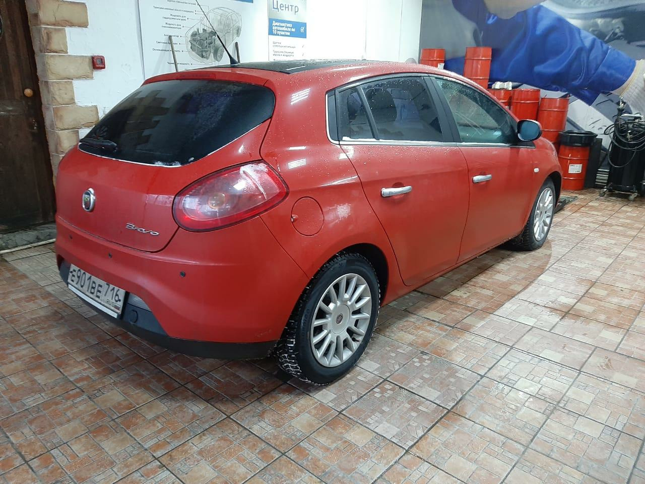 ТО 110000, Замена масла — FIAT Bravo II, 1,4 л, 2008 года | плановое ТО ...