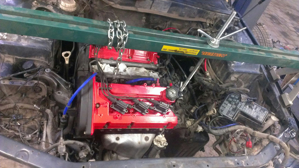 Свап часть 5, установка 6A13TT — Mitsubishi Diamante (2G), 2,5 л, 1997 ...