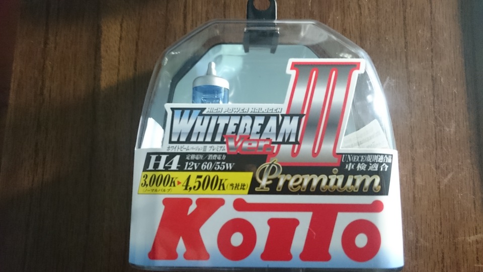 Лампа галогенная Koito H4 Whitebeam Premium 4500K 12V 60/55W — Chevrolet Cruze (1G), 1,6 л, 2014 ...
