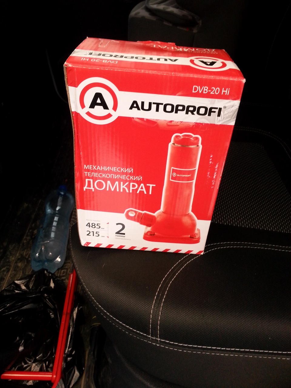 DVB20HI Винтовой бутылочный домкрат 20 HI, AUTOPROFI | Запчасти на DRIVE2