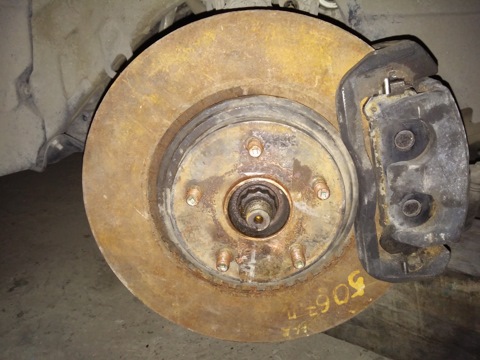 4351248110 ТОРМОЗНОЙ ДИСК LEXUS RX270/RX350/RX450H (AGL10W, GGL10L ...