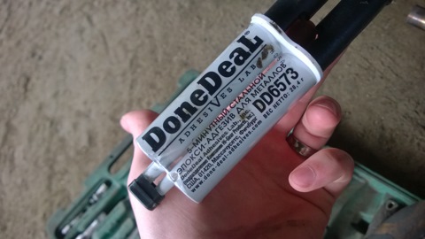 DD6573 Сталь.эпокси-адгезив в шприце 5-мин.-2комп. DONE DEAL | Запчасти ...