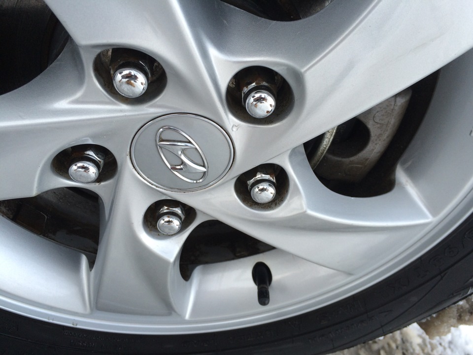 Колпочки на Ниппель с Символькой Drive2 — Hyundai Avante (5G), 1,6 л ...