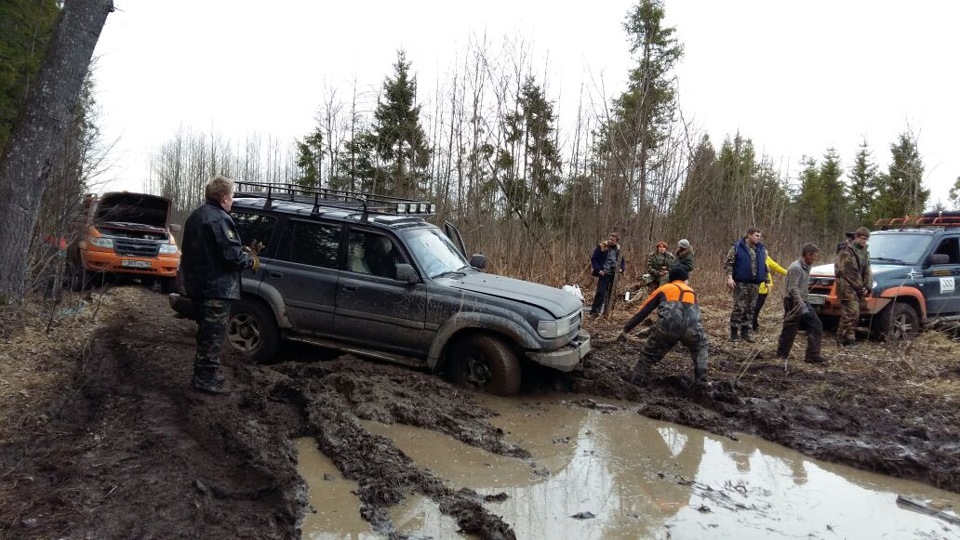 Про SOS (без коммент.) — Toyota Land Cruiser 80, 4,5 л, 1995 года ...