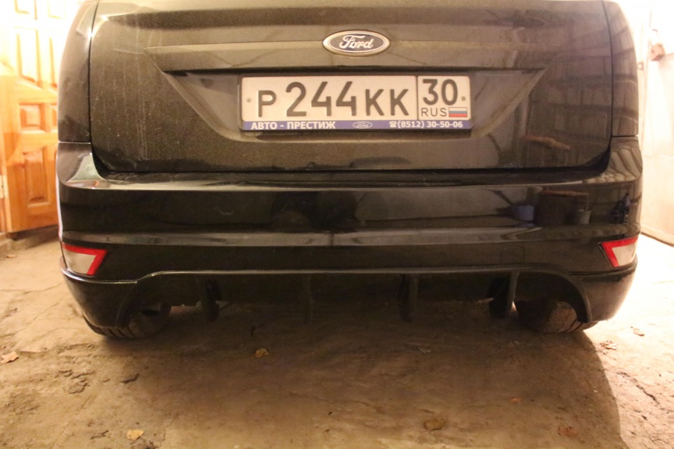 Задний бампер (final) — Ford Focus II Hatchback, 1,6 л, 2010 года ...