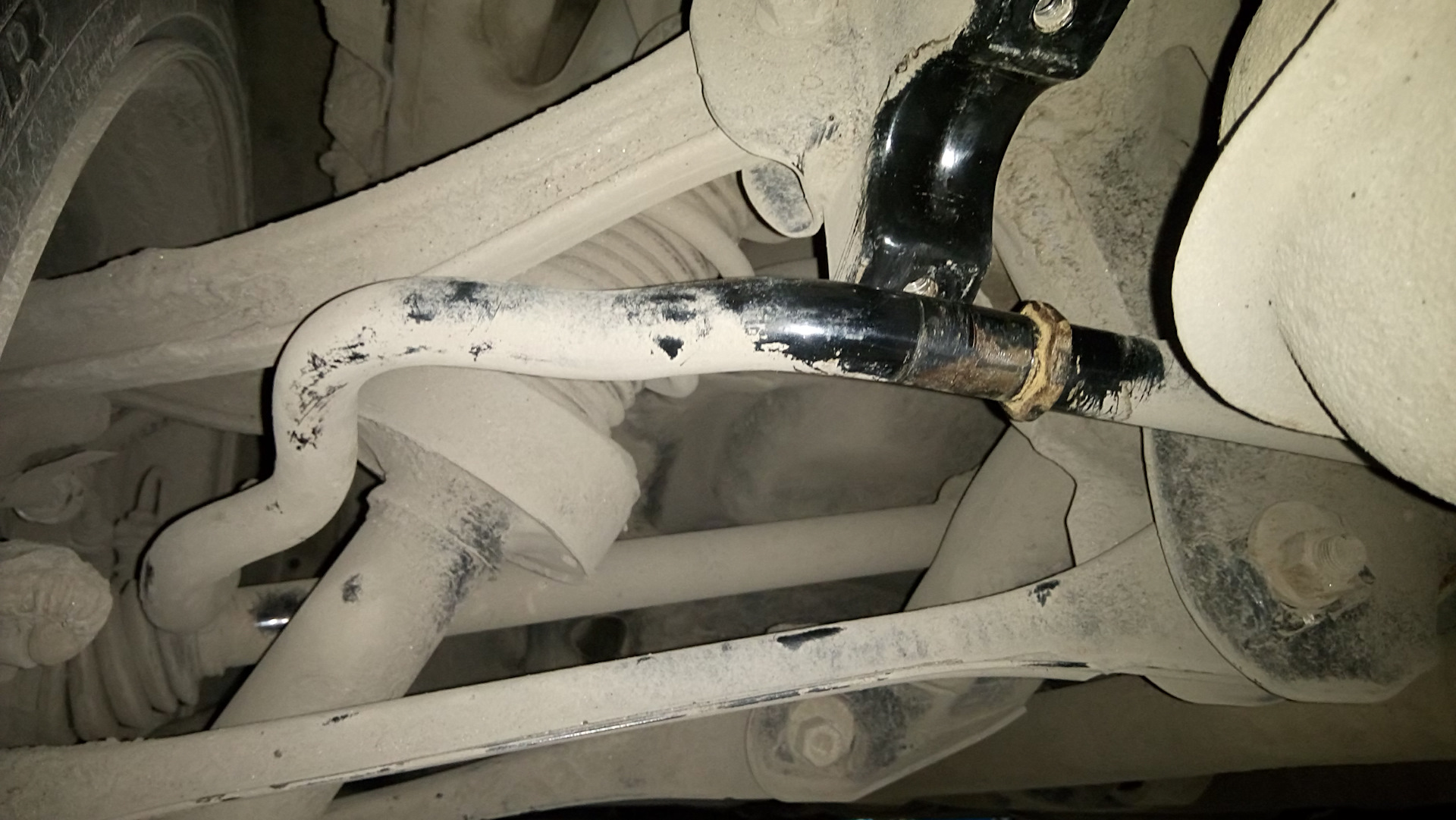 Подвеска. Замена стоек и втулок, переднего и заднего стабилизаторов ...