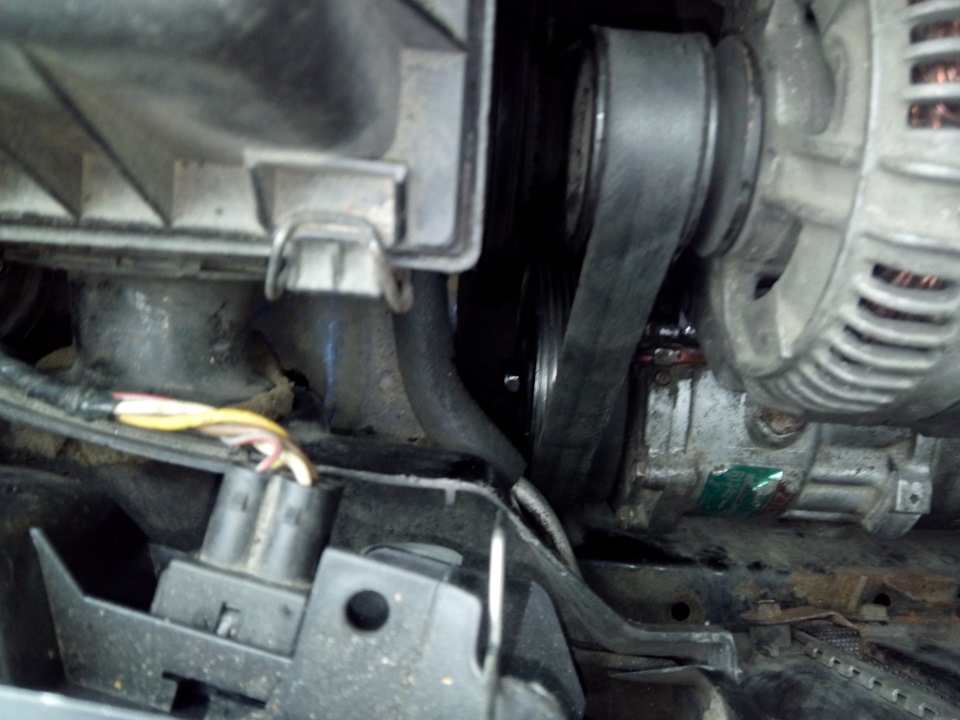Замена подшипника на шкиве компрессора кондиционера SD7V16… — SEAT ...