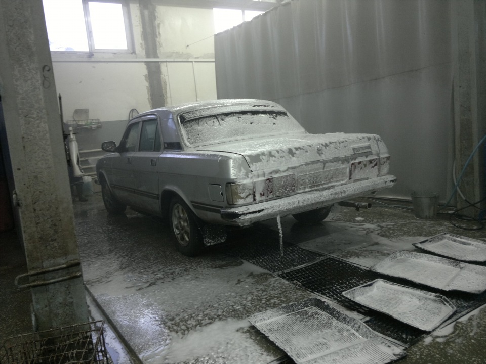 Помыли Буранчика — ГАЗ 3102, 2,3 л, 2004 года | мойка | DRIVE2