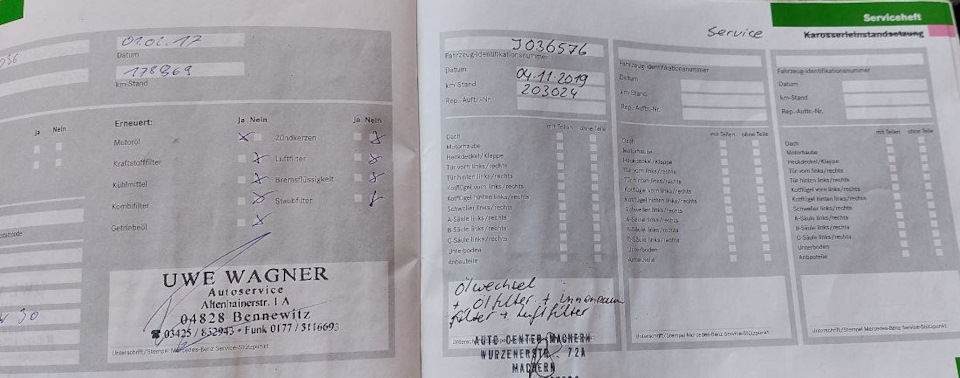 Первое ТО после покупки — Mercedes-Benz B-Class (W245), 2 л, 2005 года ...