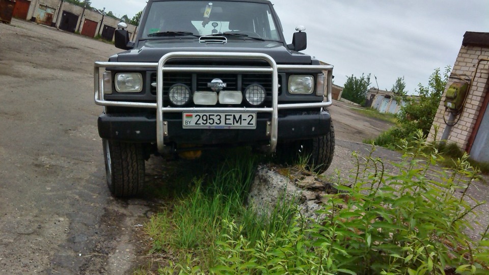 Так пару видео, не о чем. — Nissan Patrol (W260), 2,8 л, 1992 года ...
