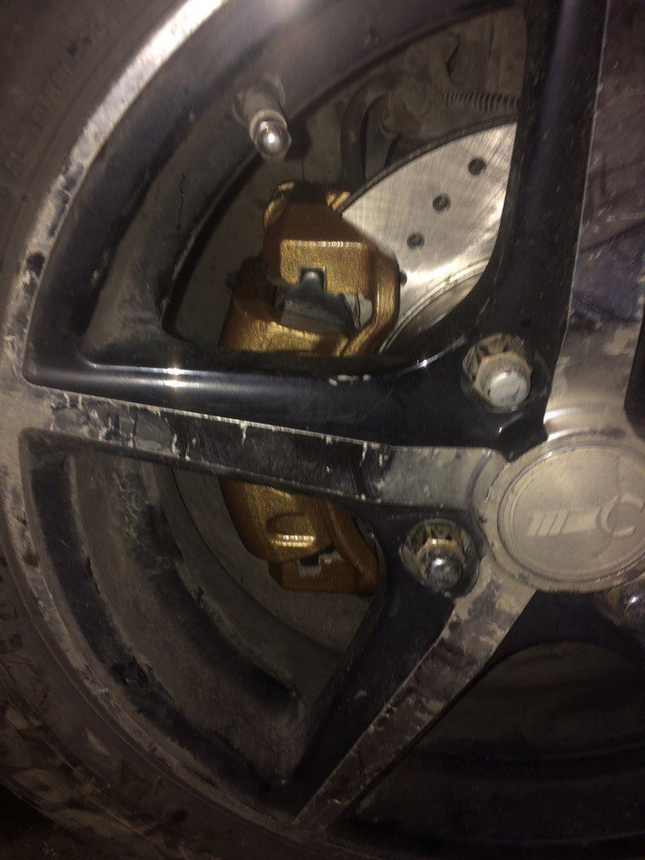 AMD SPORT BD5118 и переборка суппорта. — Chevrolet Lacetti 5D, 1,6 л ...