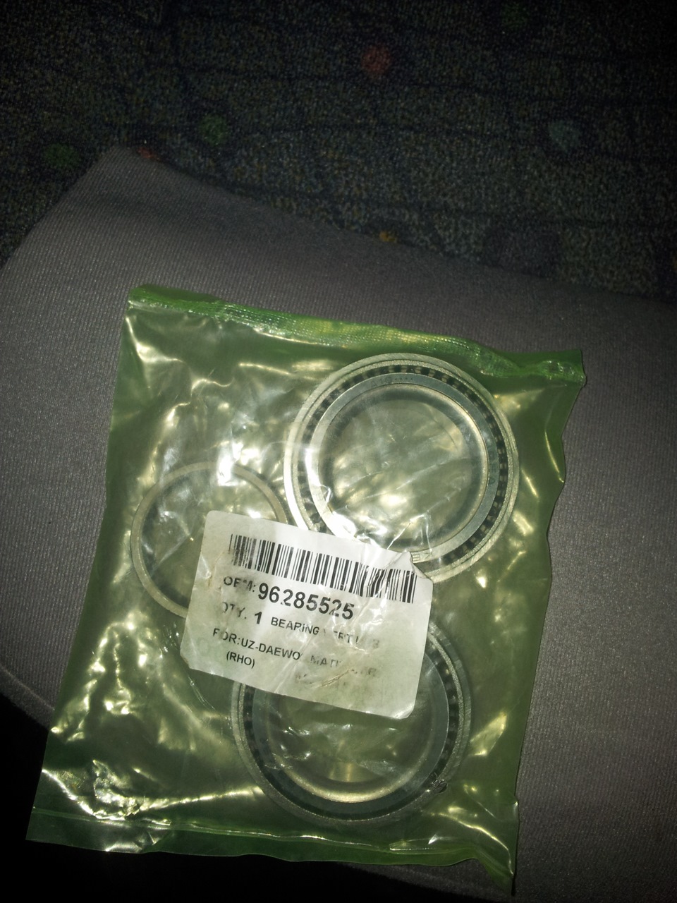 96285525 Комплект подшипника ступицы GM | Запчасти на DRIVE2