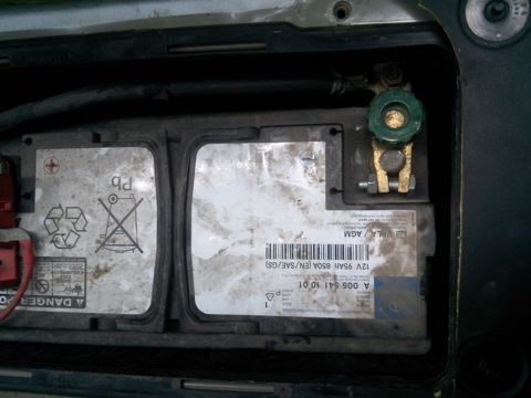 A0055411001 Стартерная аккумуляторная батарея Mercedes | Запчасти на DRIVE2