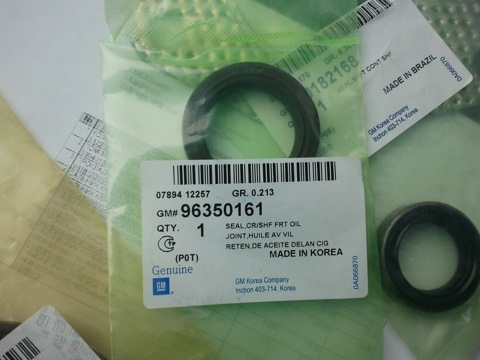 96350161 Сальник коленвала передний (30x42x8) / Chevrolet 1.4/1.6 97 ...