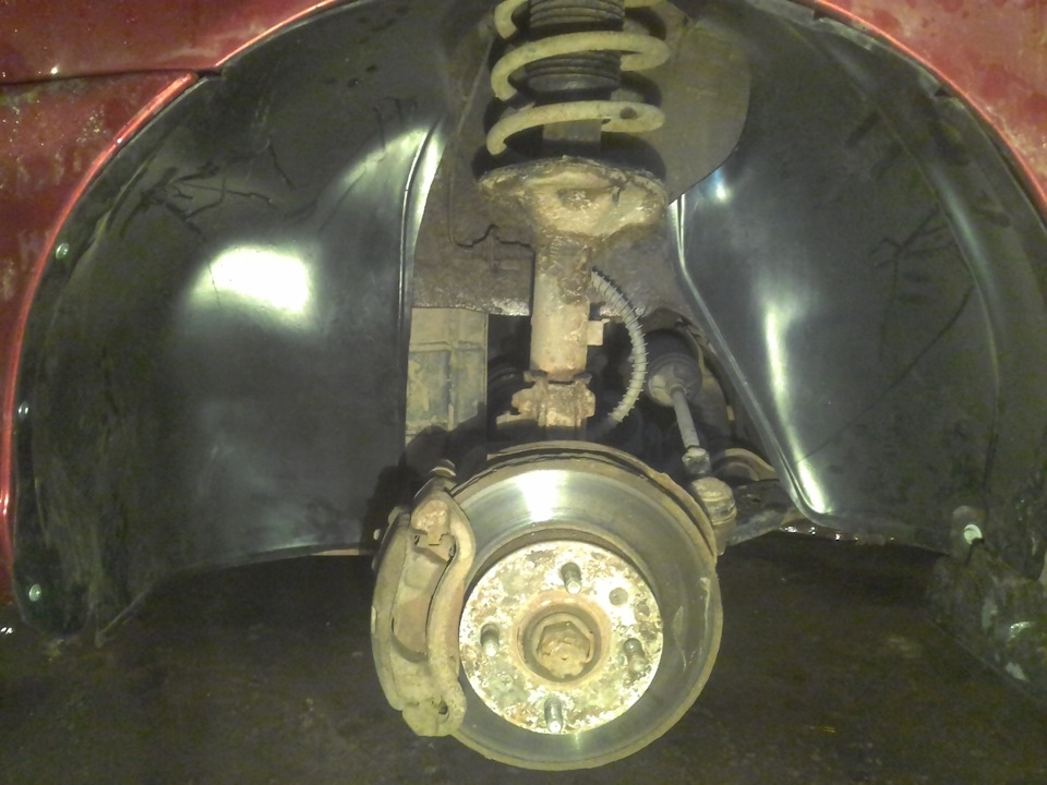 2) Передние Локера Петропласт. — Hyundai Accent (2G), 1,5 л, 2006 года ...