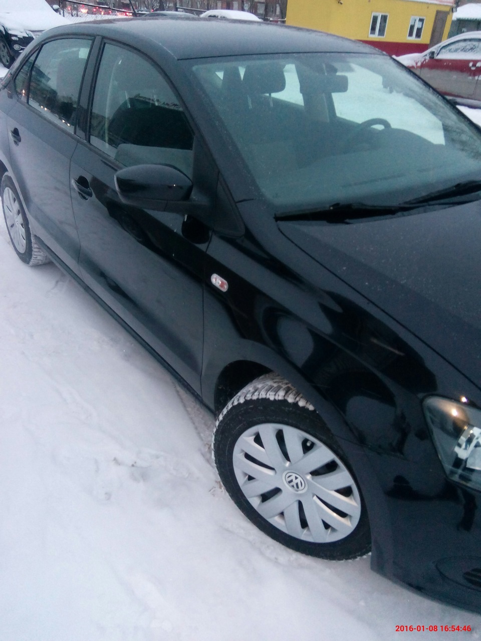 Фото январь 2016 г. — Volkswagen Polo Sedan, 1,6 л, 2015 года ...