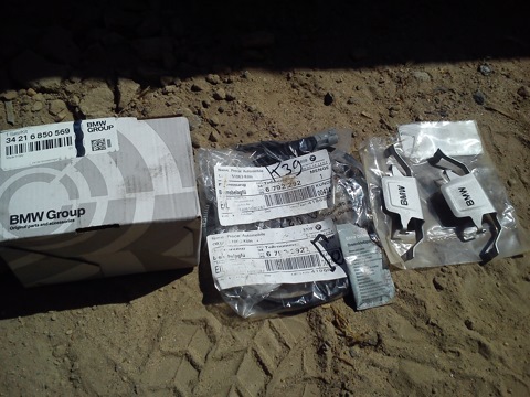 34216850569 Задние тормозные колодки для F22 F23 F87 218i 220i 228i ...