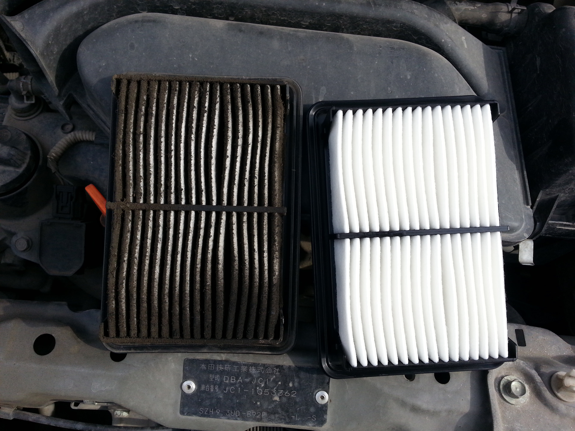 Чтоб лучше дышалось! — Honda Life (JB5, JB6, JB7, JB8), 0,7 л, 2009 ...