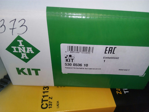 530053610 Комплект ремня ГРМ INA | Запчасти на DRIVE2