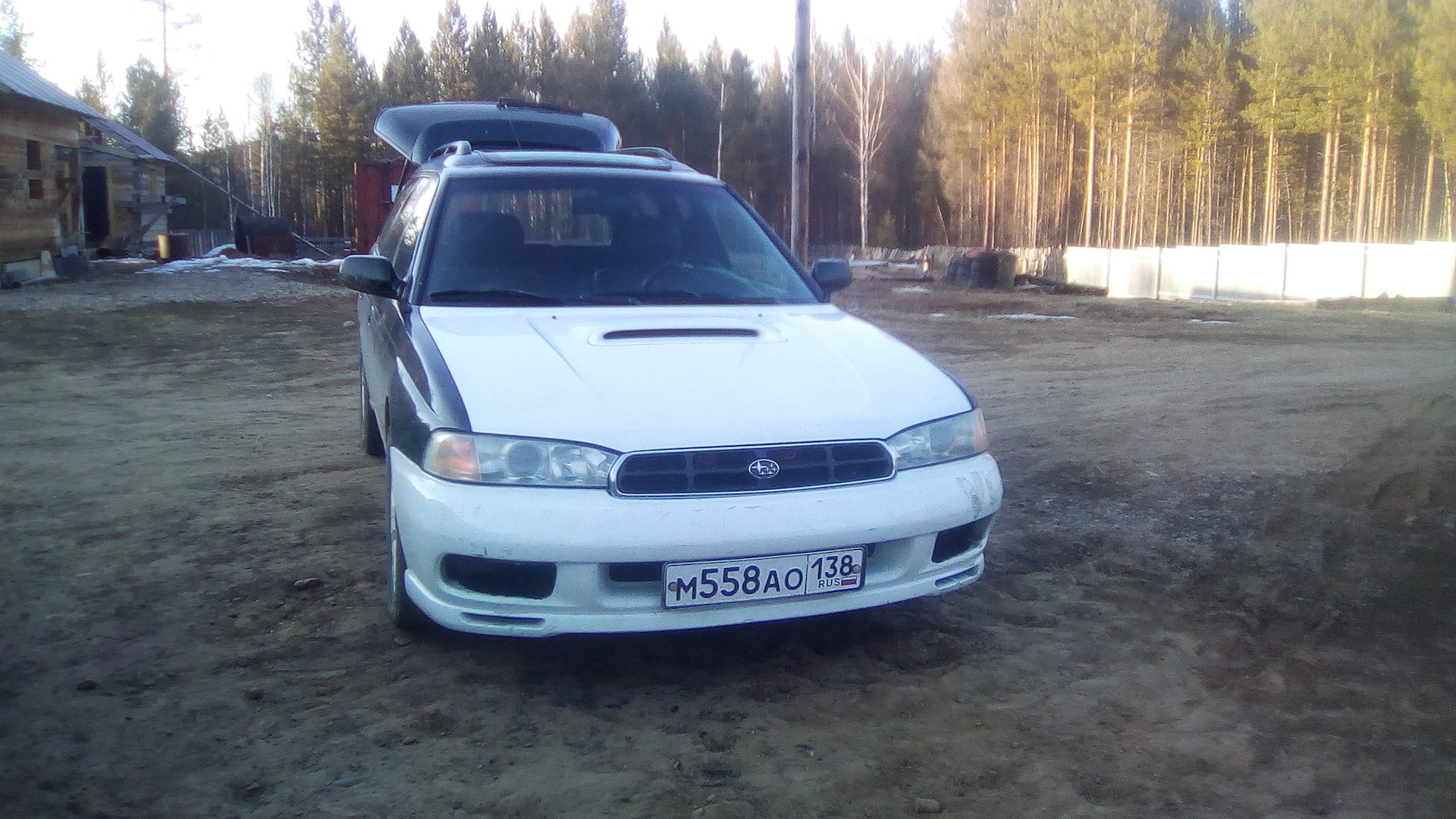 видок — Subaru Legacy Outback (BD/BG), 2,5 л, 1998 года | стайлинг | DRIVE2