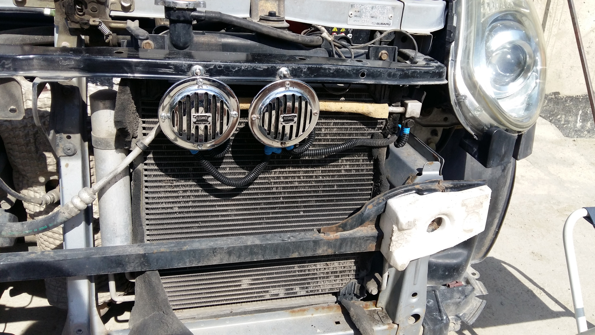 Переозвучка Субарки — Subaru R2, 0,7 л, 2004 года | электроника | DRIVE2