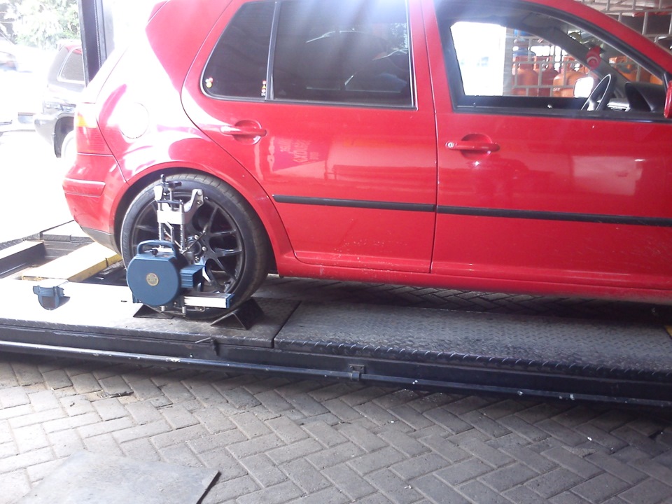 wheel alignment — Volkswagen Golf Mk4, 1,6 л, 2004 года | визит на ...