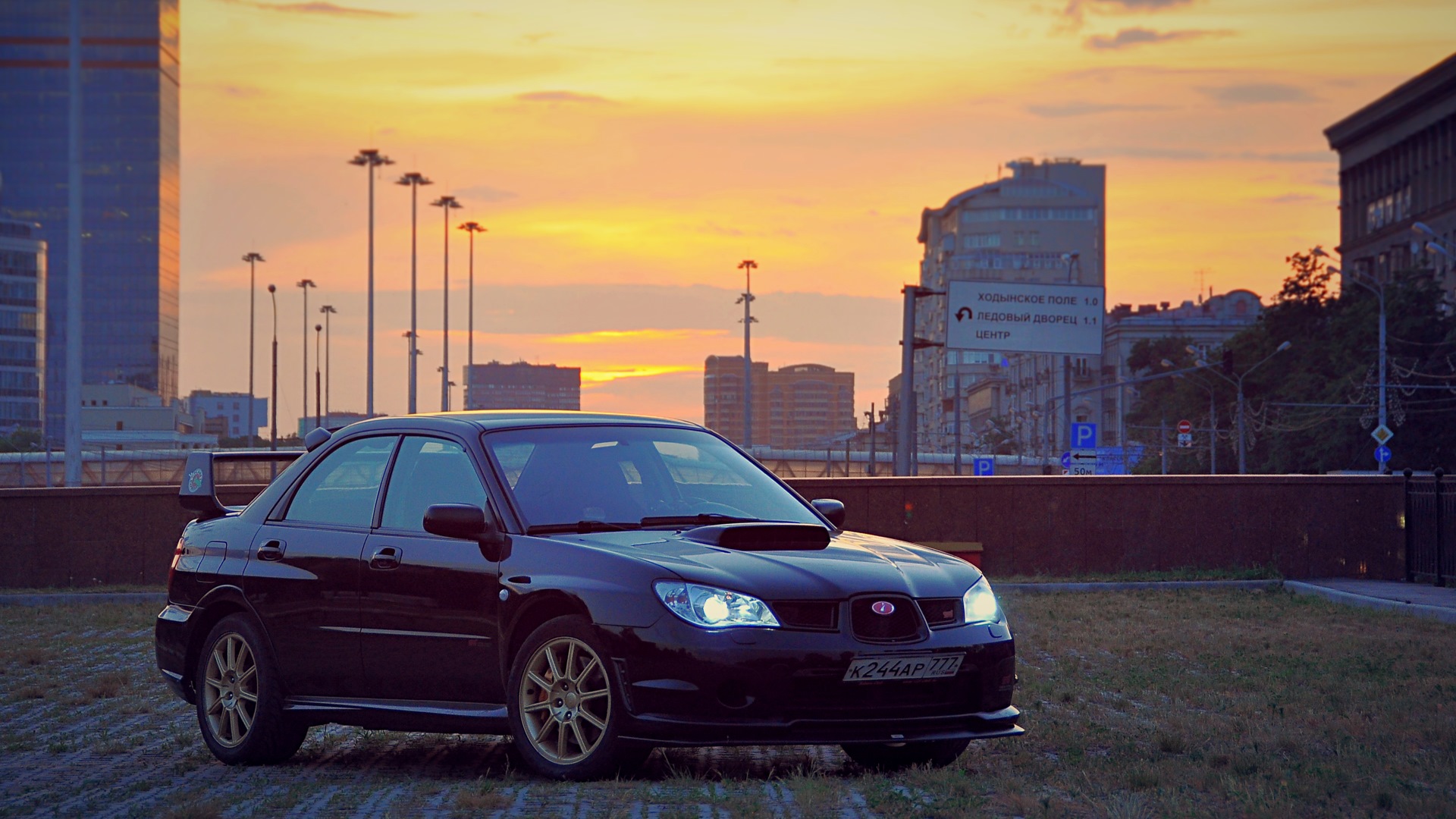Subaru Impreza WRX STI (GD) 2.5 бензиновый 2006 | BLACK FOX на DRIVE2