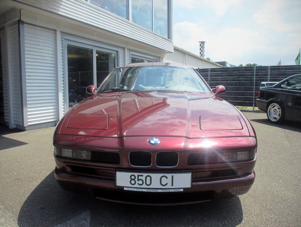 ЖИВАЯ ЛЕГЕНДА: BMW 850Ci 1999 года выпуска в почти новом состоянии ...